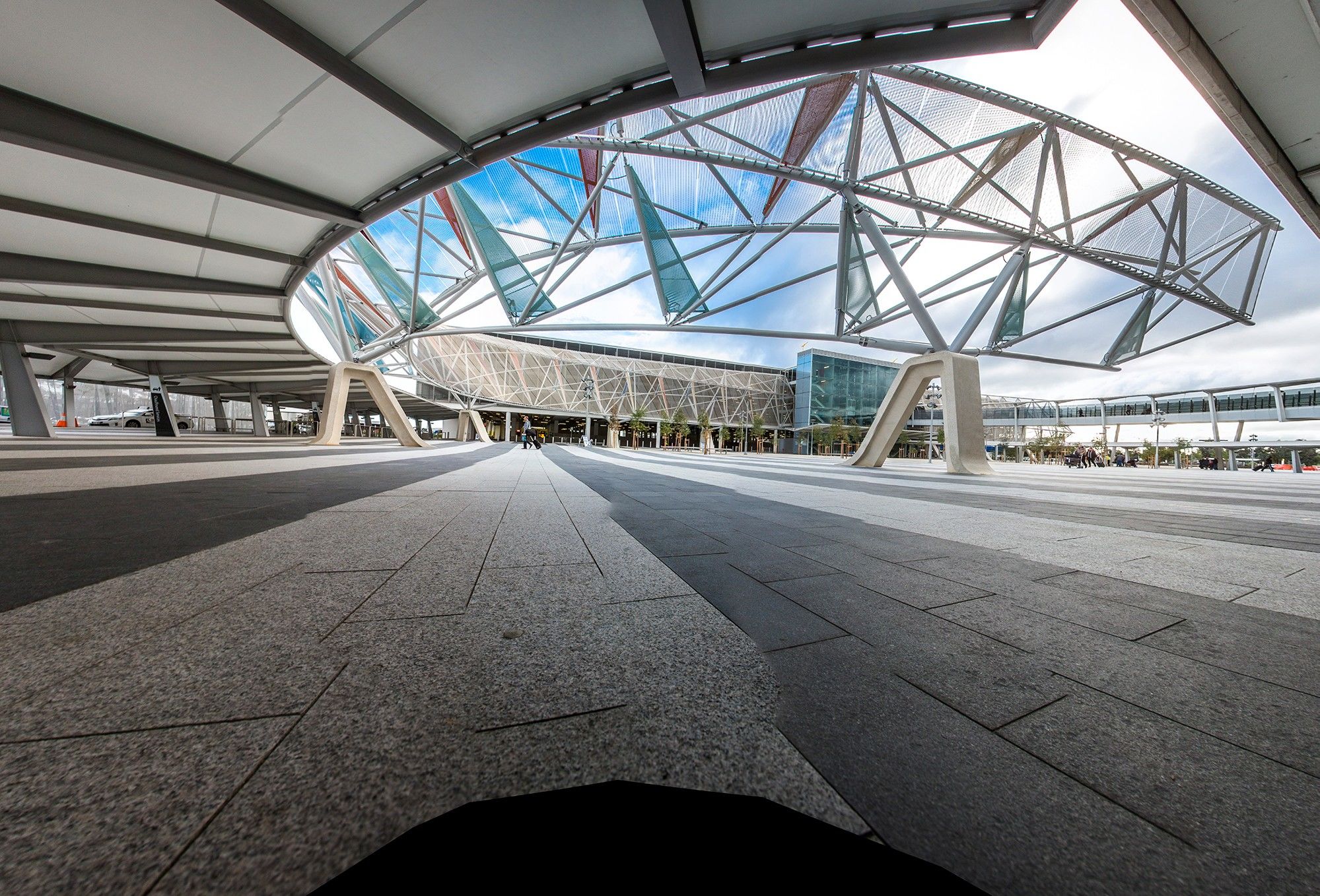 Adelaide Airport Landside Infrastructure | GHD Woodhead, GKD Metal ...