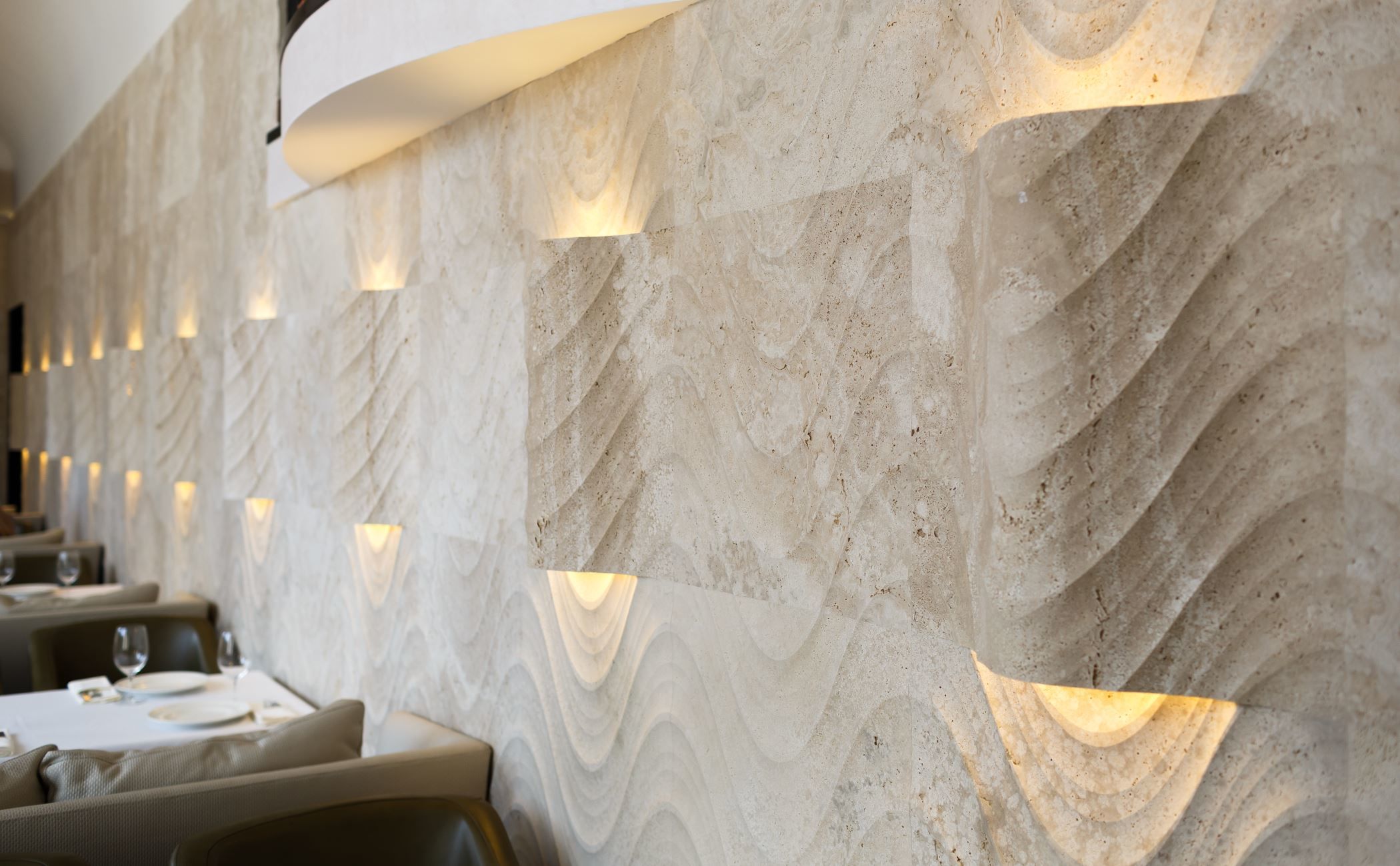 Commercial projects with our marble products | LITHOS DESIGN | Archello