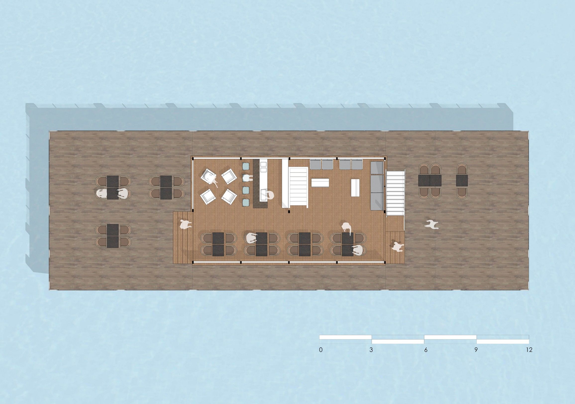 Gallery of Floating Barge Restaurant | SDM Architects | Media - 1