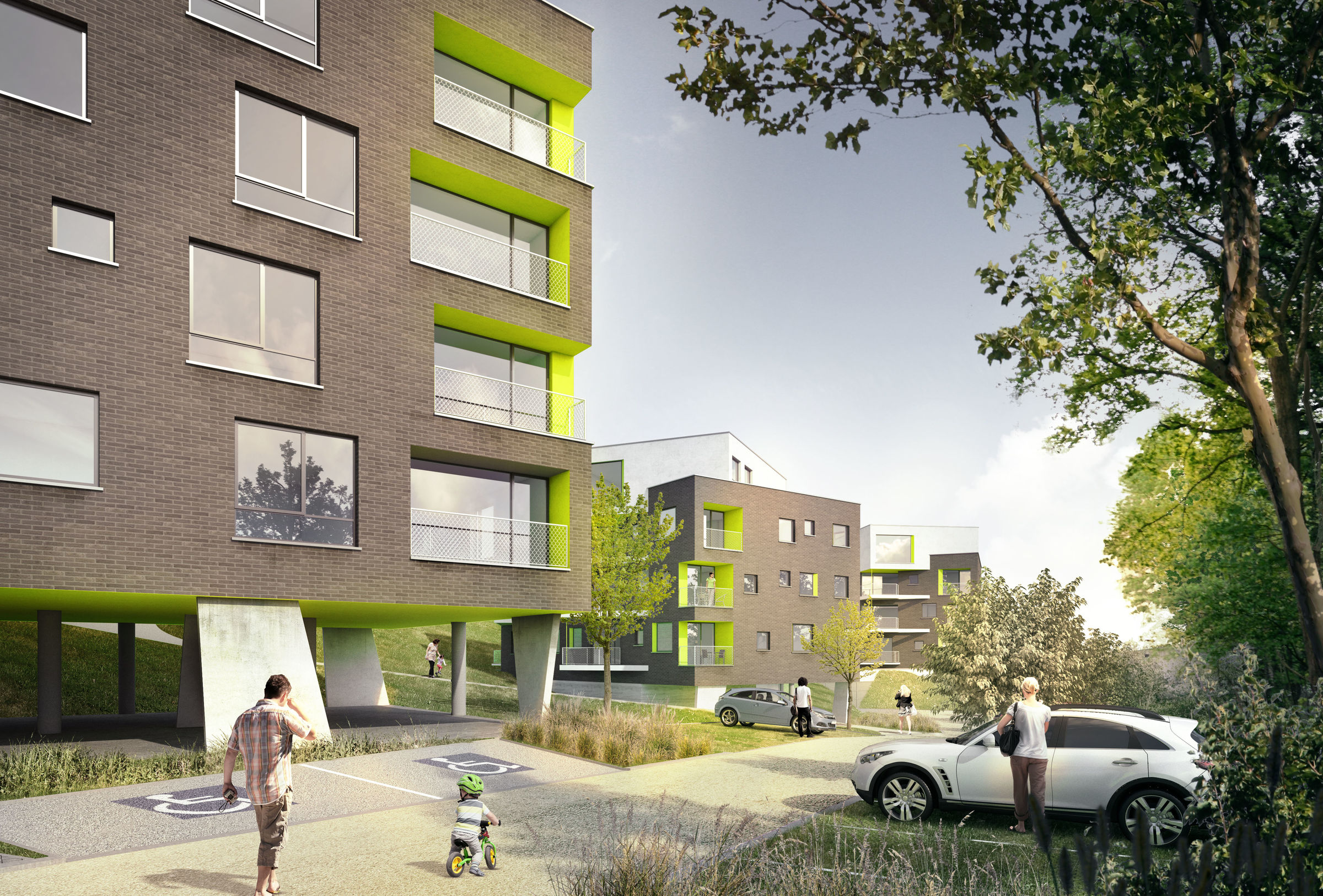 Gallery of Rixensart Housing | BAEB Bureau d’Architectes Emmanuel ...