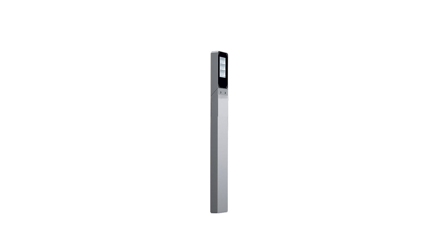 Lander bollard vertical light van iGuzzini | Archello