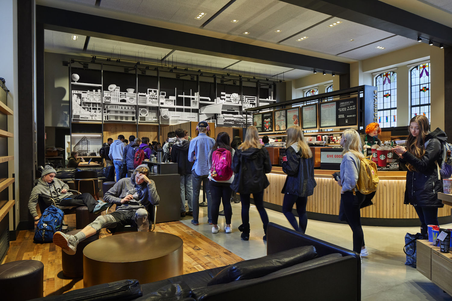 Gallery of Starbucks at Suzzallo Library, University of Washi | Graham ...