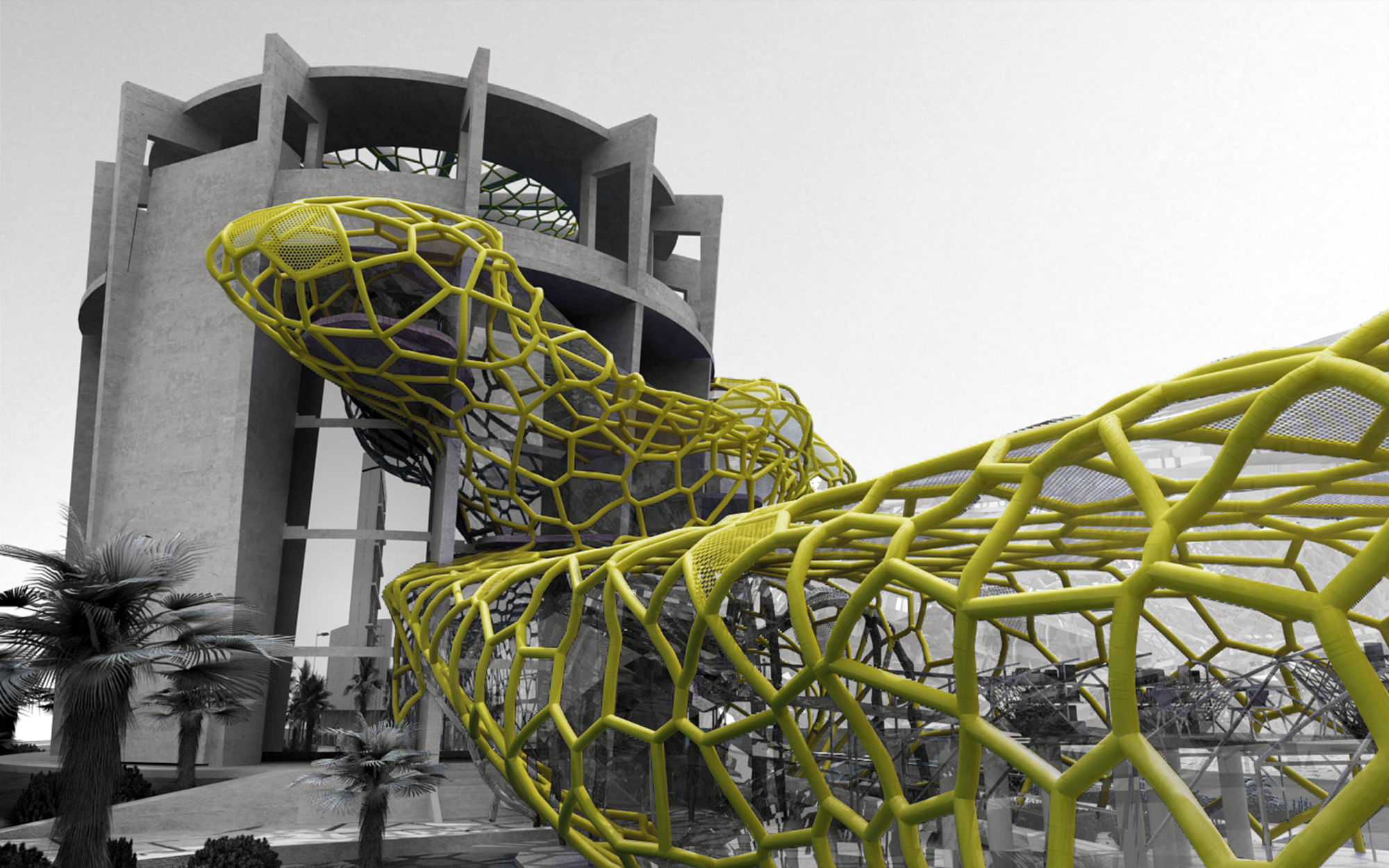 The Third Landscape: Batroun's Abandoned Aquarium | Gioia Sawaya | Archello