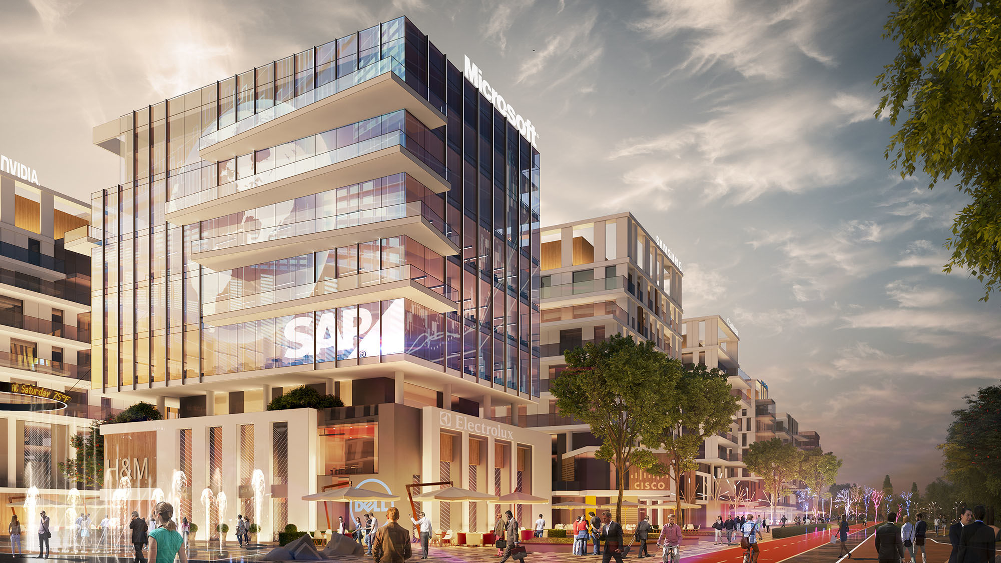 Gallery of Multifunctional complex City | INK Architects | Media - 6