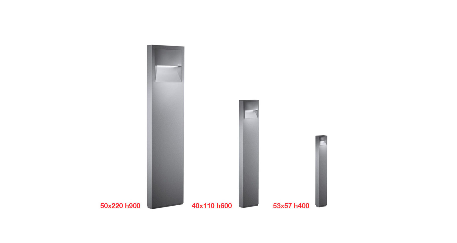 Walky square bollard by iGuzzini | Archello