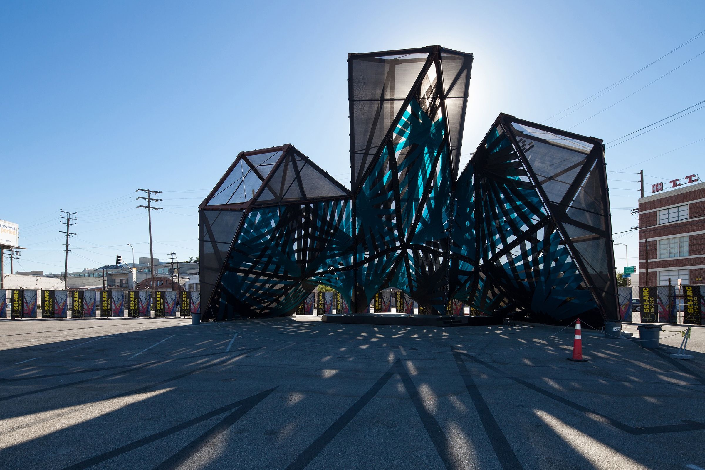 Gallery of League of Shadows. SCI-Arc Graduation Pavilion | Patterns ...