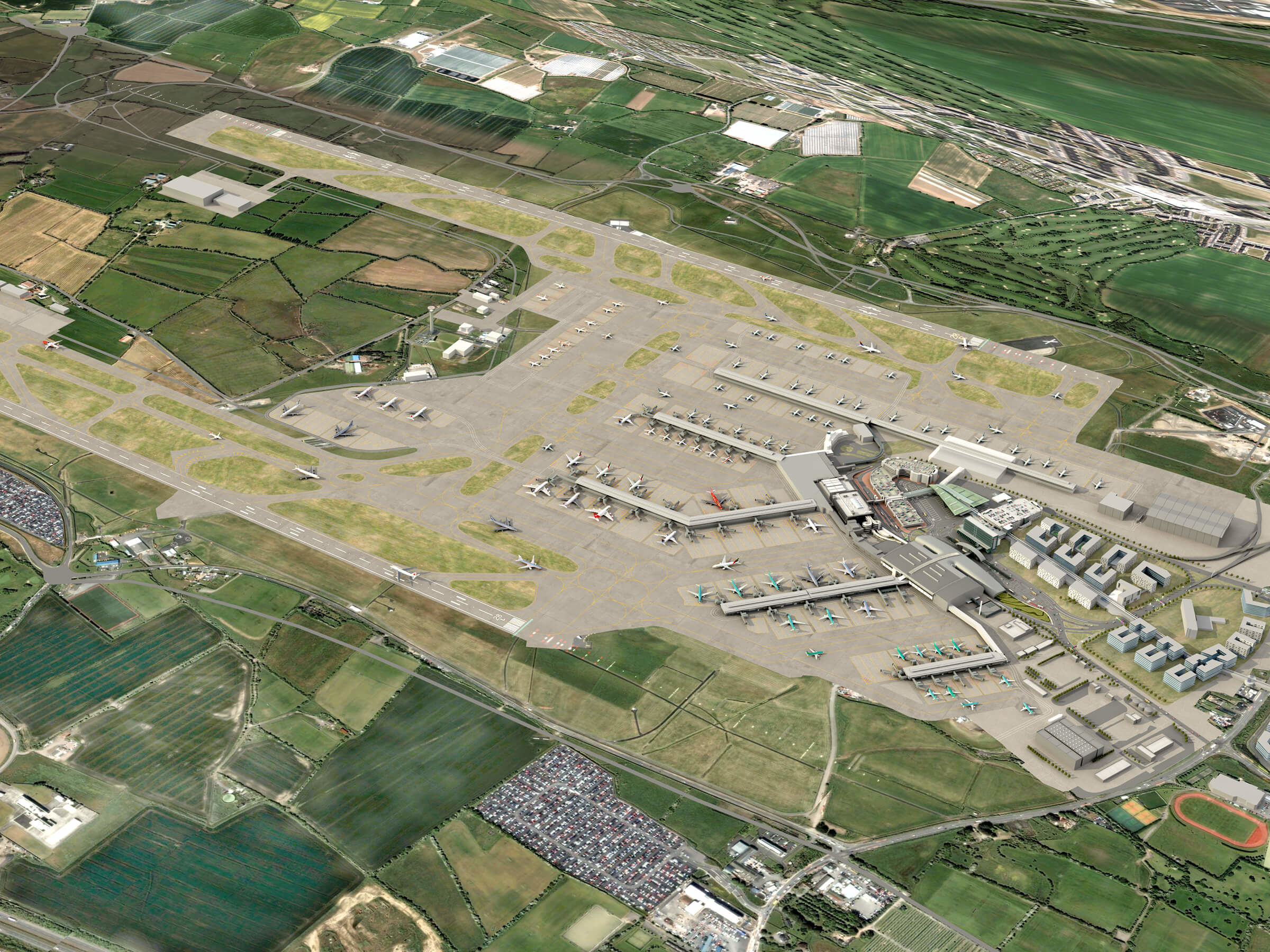 Gallery of Dublin Airport, Terminal 2 | Pascall+Watson | Media - 1