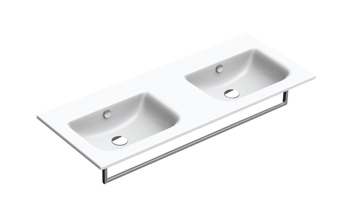 Sfera Washbasin 125x50 by Ceramica Catalano | Archello