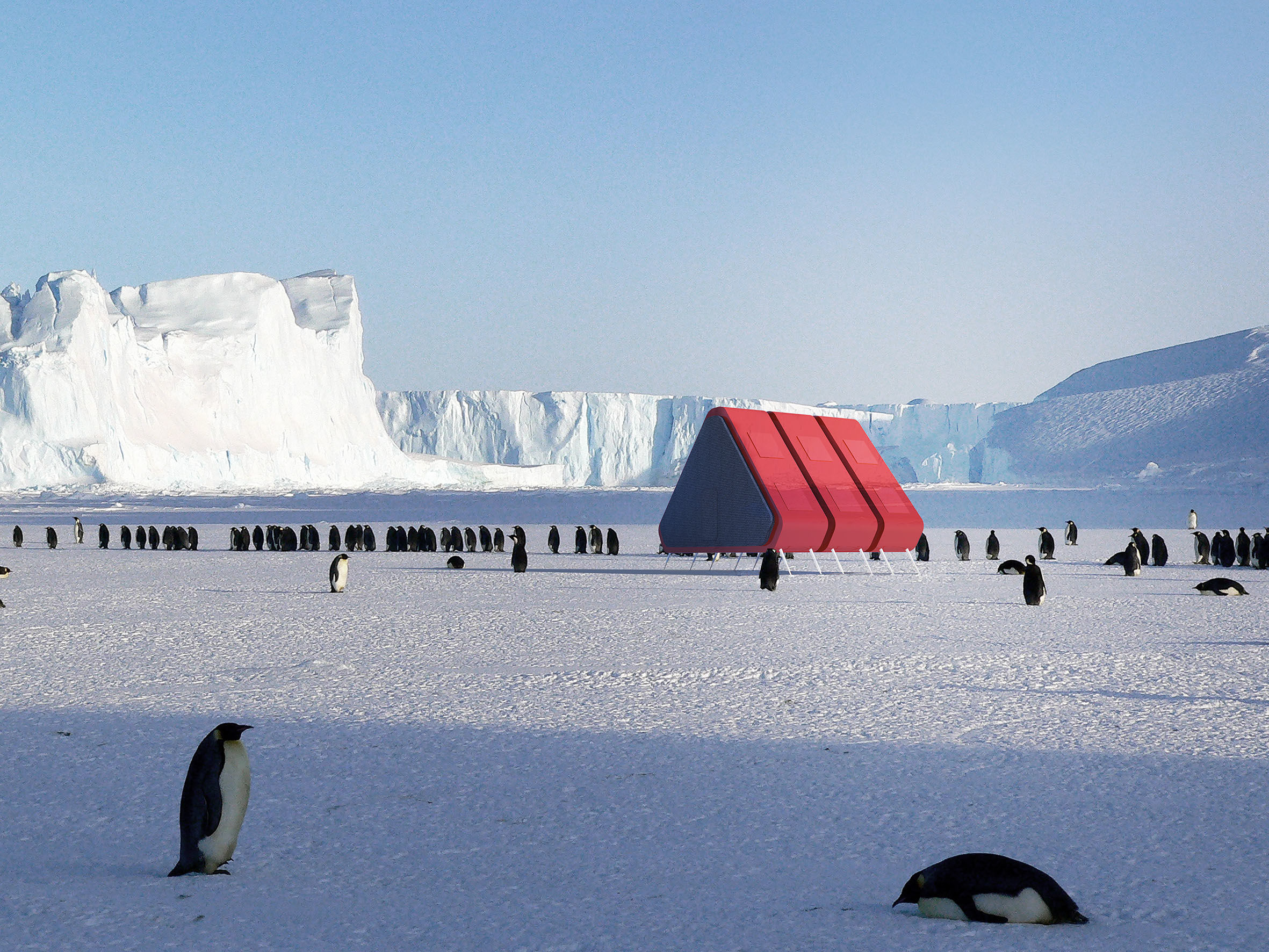 antarctic outpost | Andrea Jasci Cimini | Archello