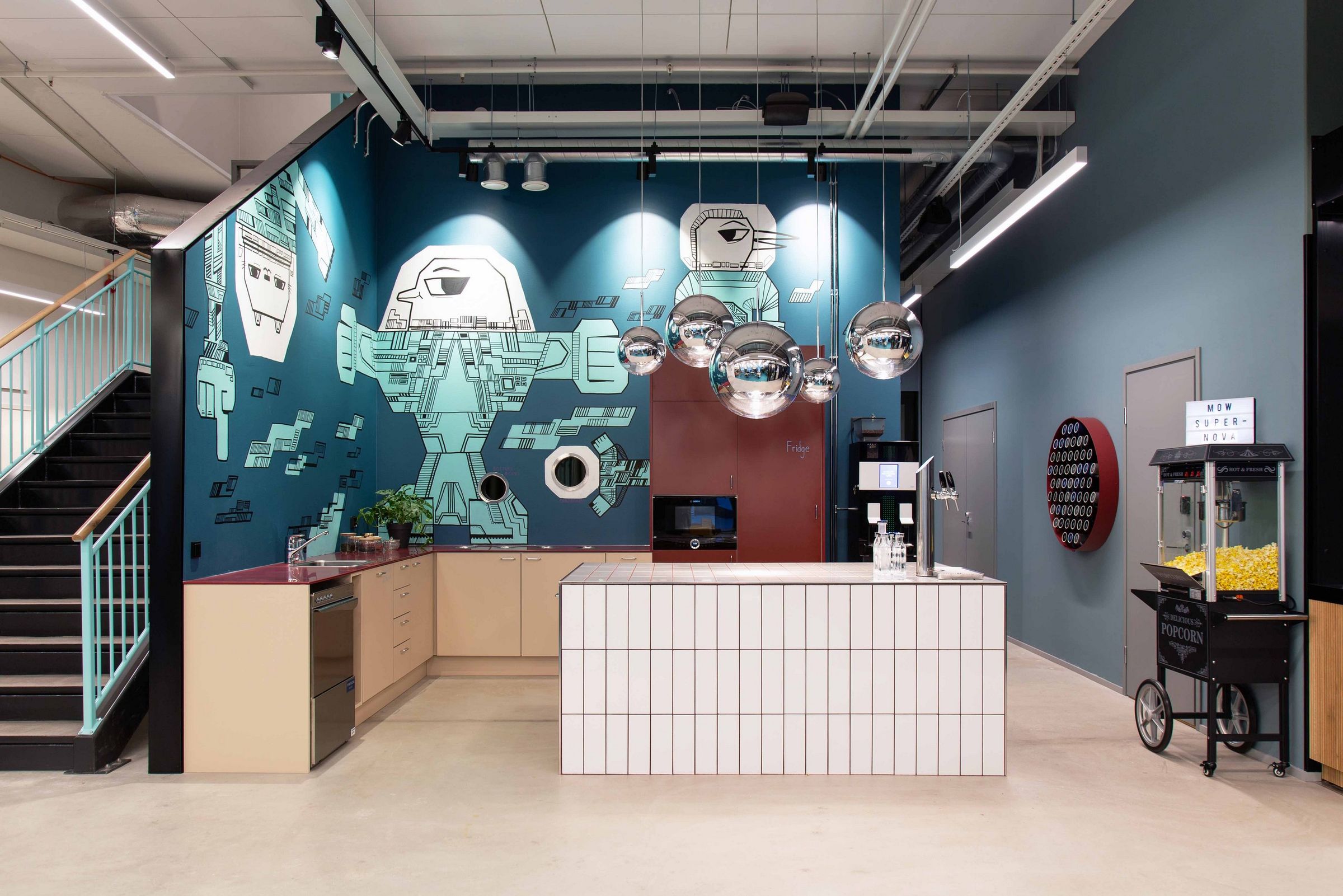 Gallery of MOW Supernova Coworking Offices | Mint & More Creative ...