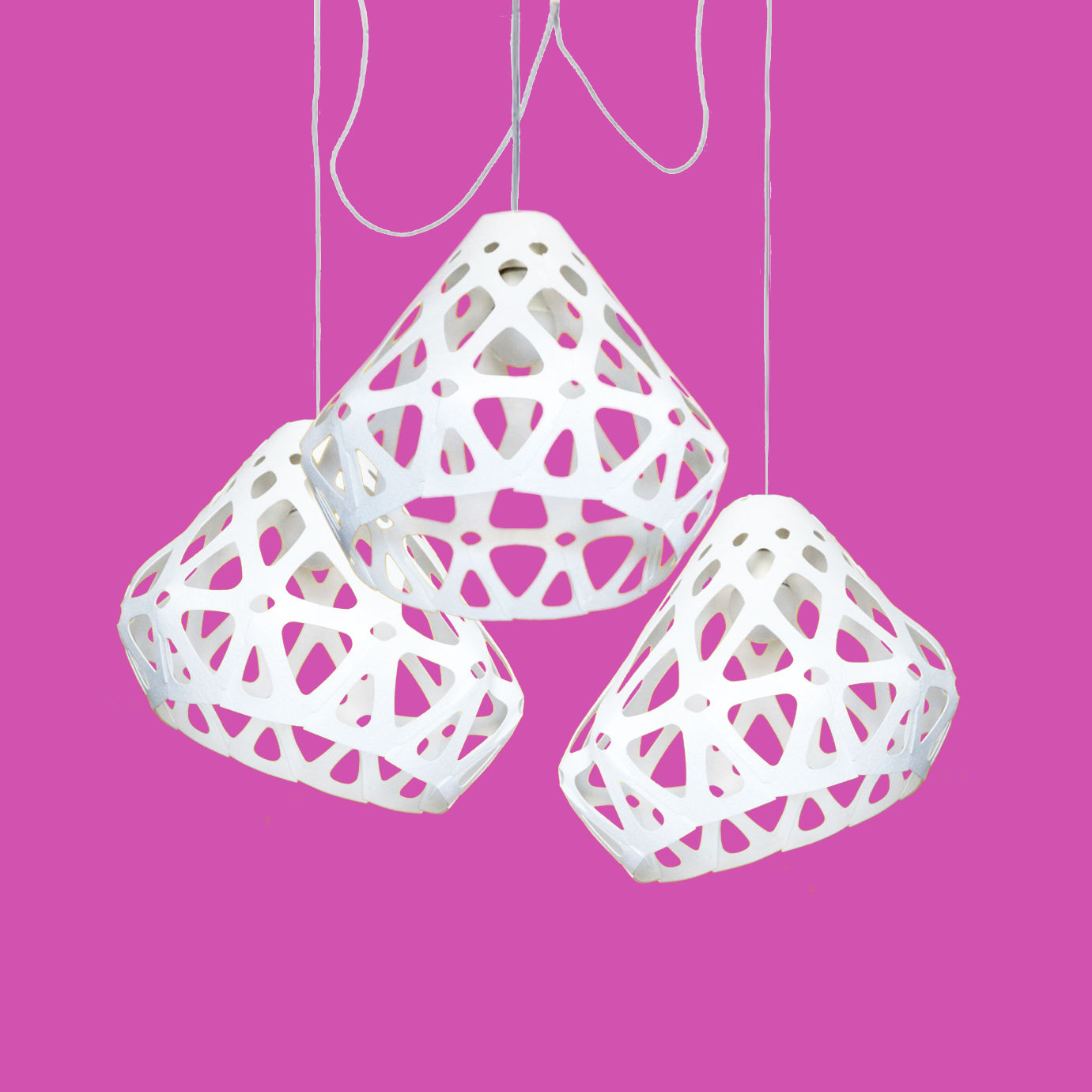 ZAHA LIGHT chandelier by Spaces Bureau | Archello