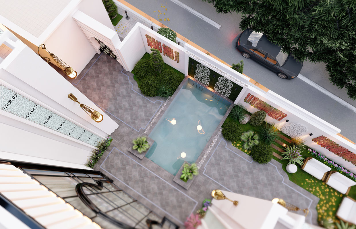 Gallery of Modern Arabic Villa Architectural Design | Comelite ...