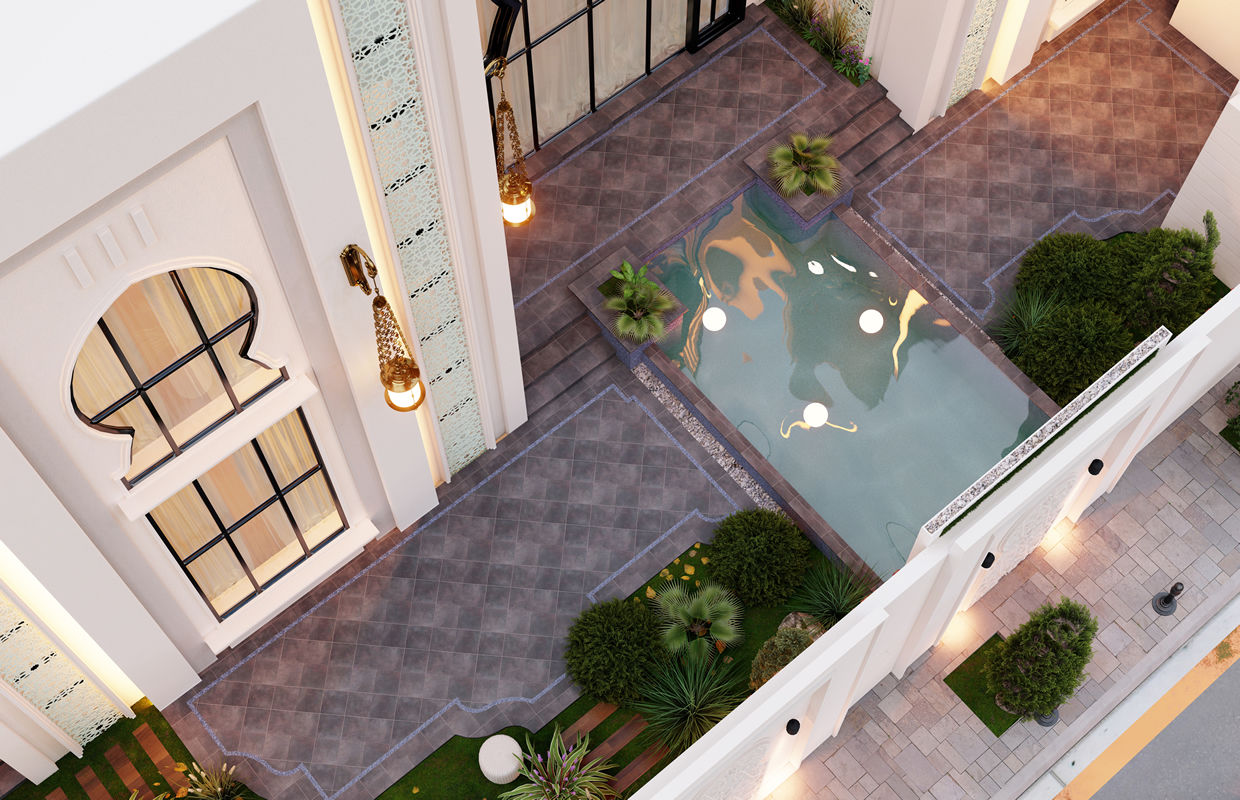 Gallery of Modern Arabic Villa Architectural Design | Comelite ...