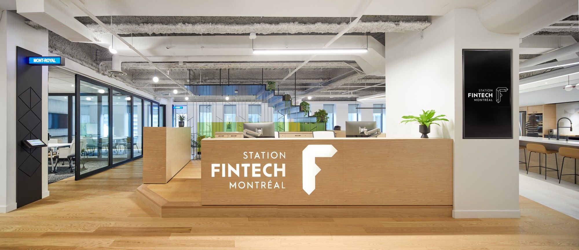 Gallery of Montreal FinTech Station | VAD. | Media - 1