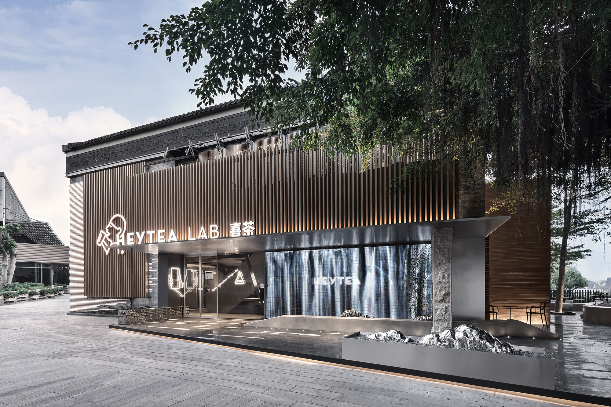 Gallery of HEYTEA LAB (Shenzhen OCT Harbor Store) | TOMO DESIGN | Media - 2