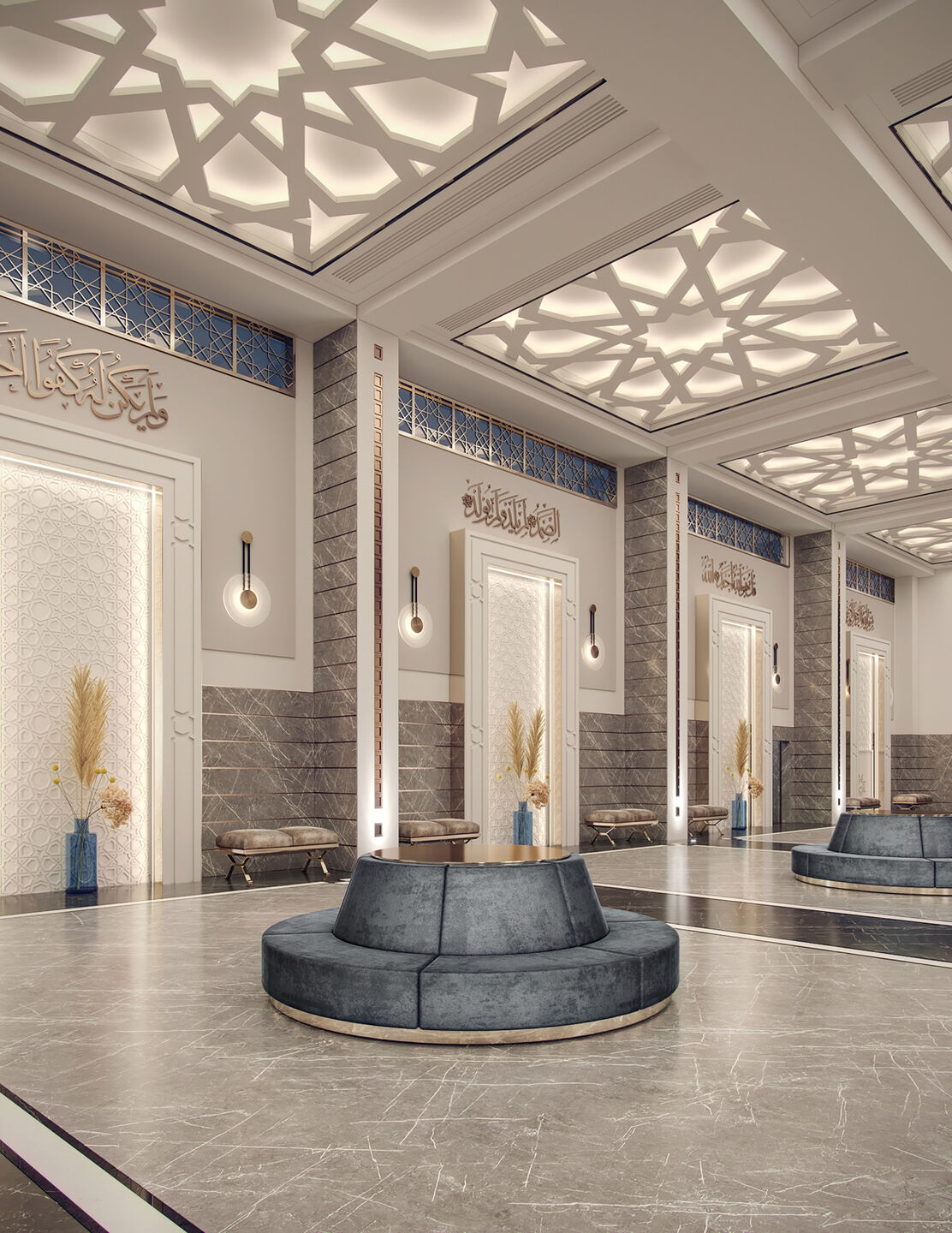 Gallery of Memphis Masjid Interior Design | Comelite Architecture ...