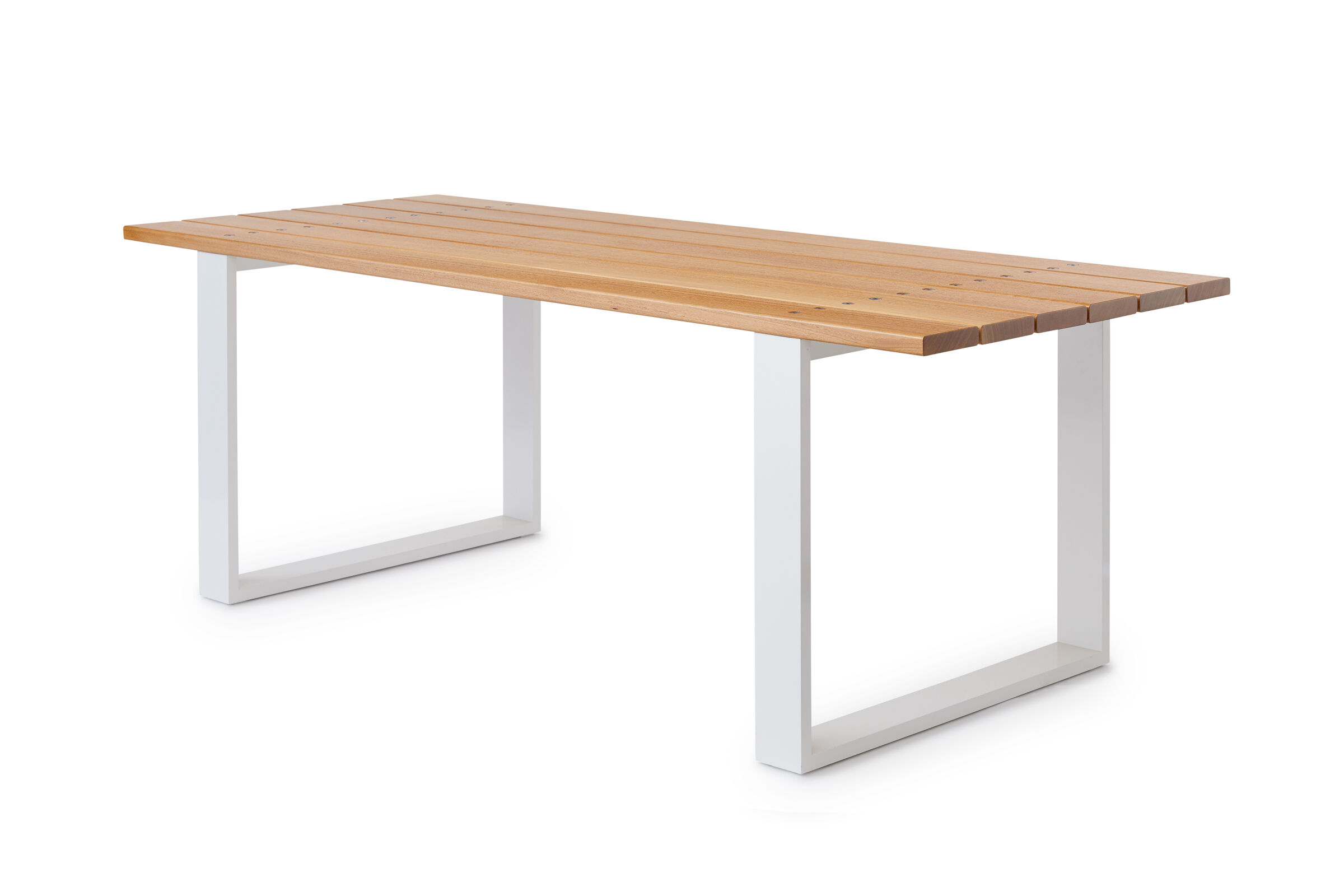 Loop Outdoor Dining Table by Mark Tuckey | Archello