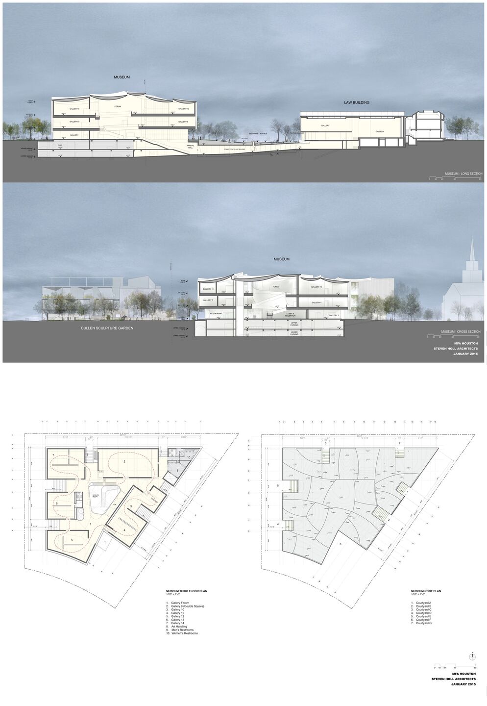 Gallery of Nancy and Rich Kinder Building | Steven Holl Architects ...