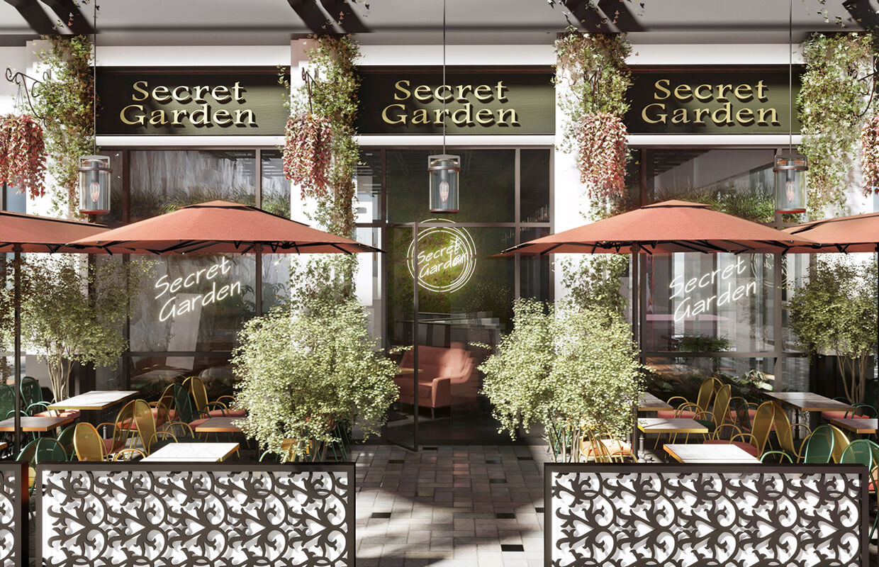 Gallery of Secret Garden Theme Restaurant Design | Comelite ...
