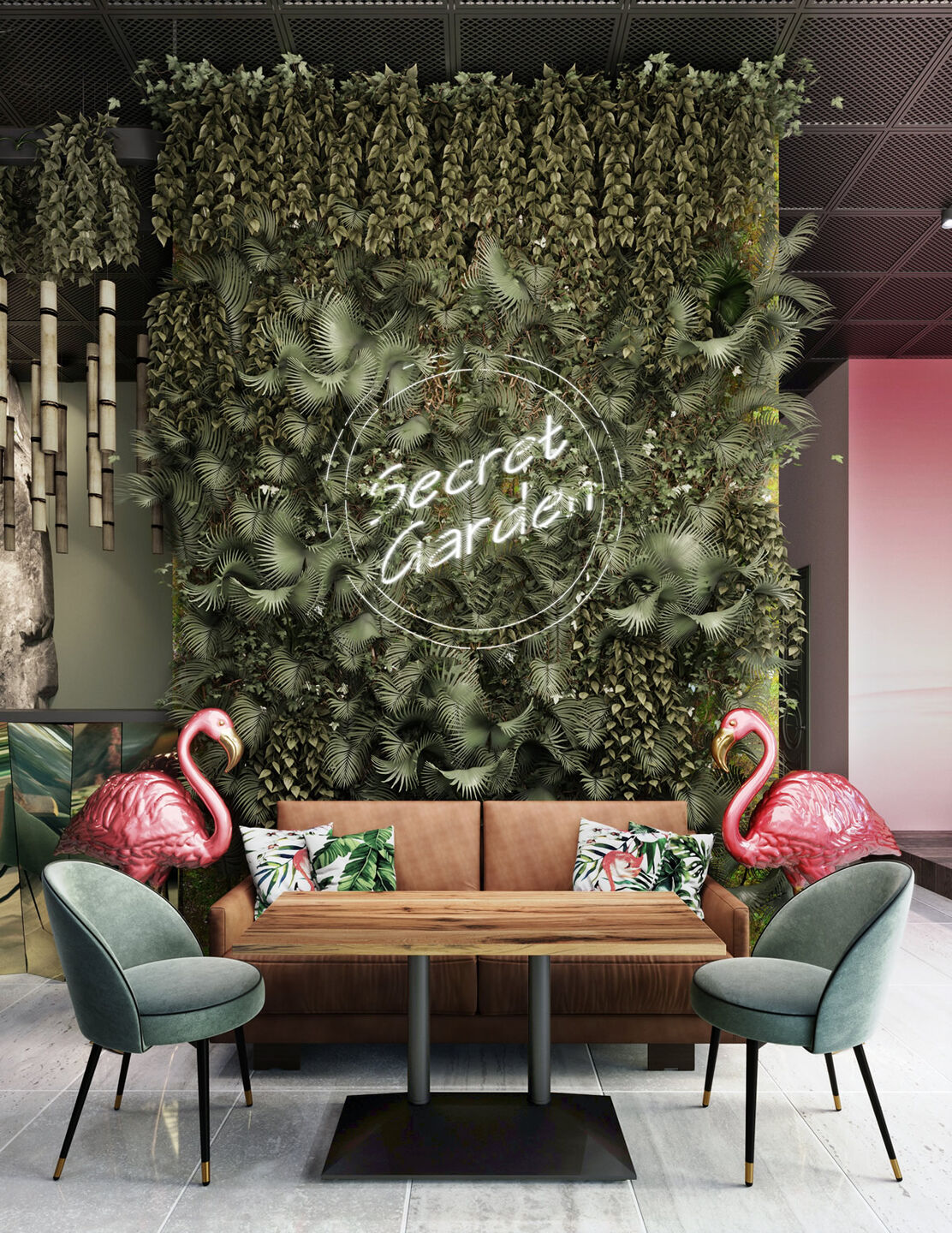 Gallery of Secret Garden Theme Restaurant Design | Comelite ...