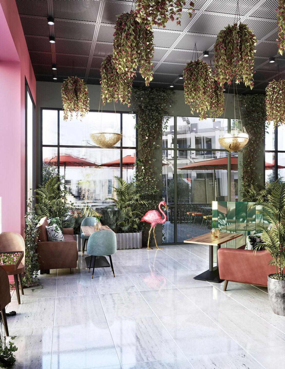 Gallery of Secret Garden Theme Restaurant Design | Comelite ...