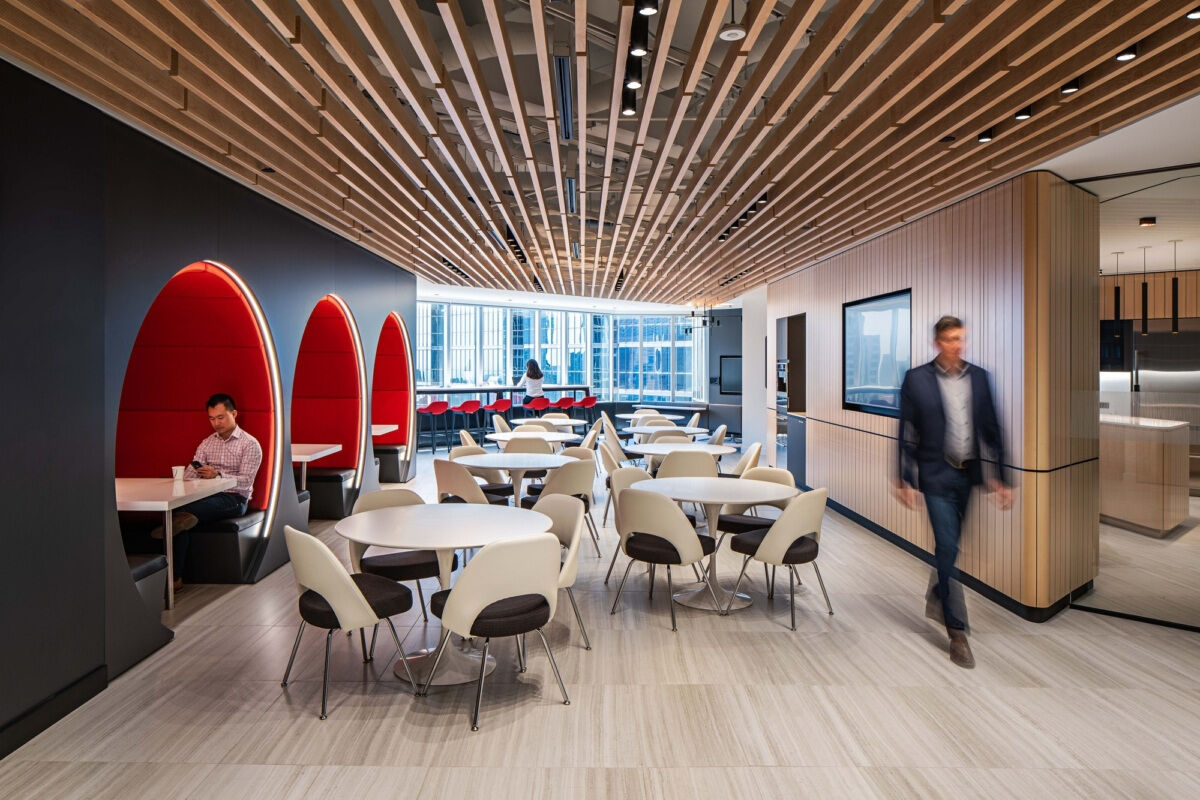 Agilis (Ceiling Baffles) by MAXXIT SYSTEMS INC. | Archello