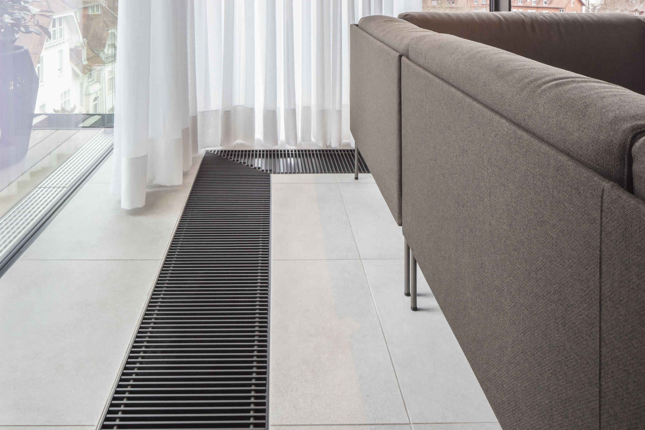 Trench Heating and Cooling Unit Katherm HK van Kampmann | Archello