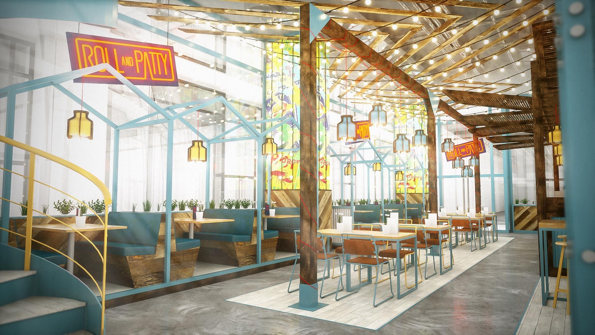 Roll & Patty Restaurant | Liqui Group | Archello