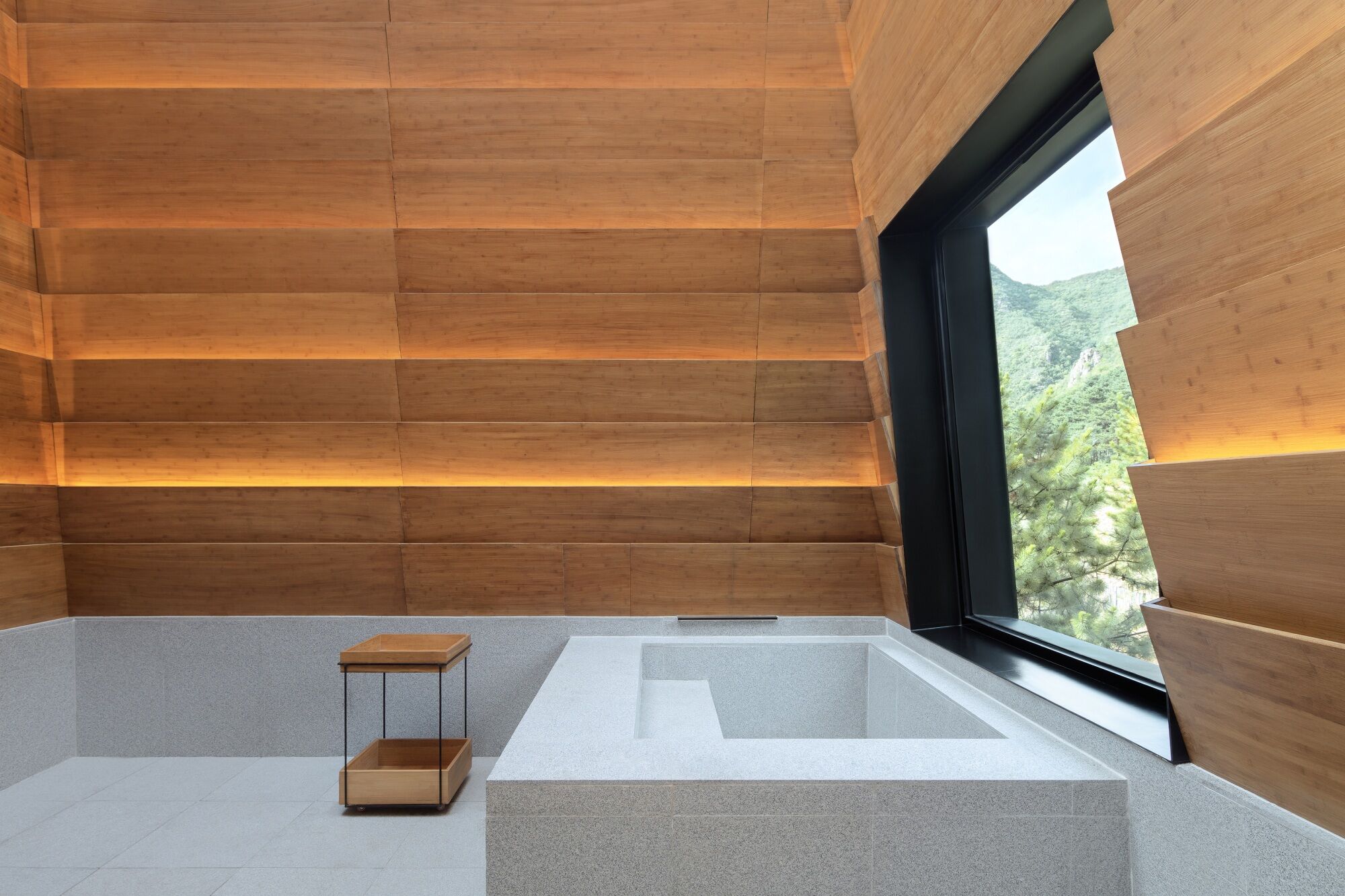 Gallery of Forest Valley Hot spring Center | B.L.U.E. Architecture ...