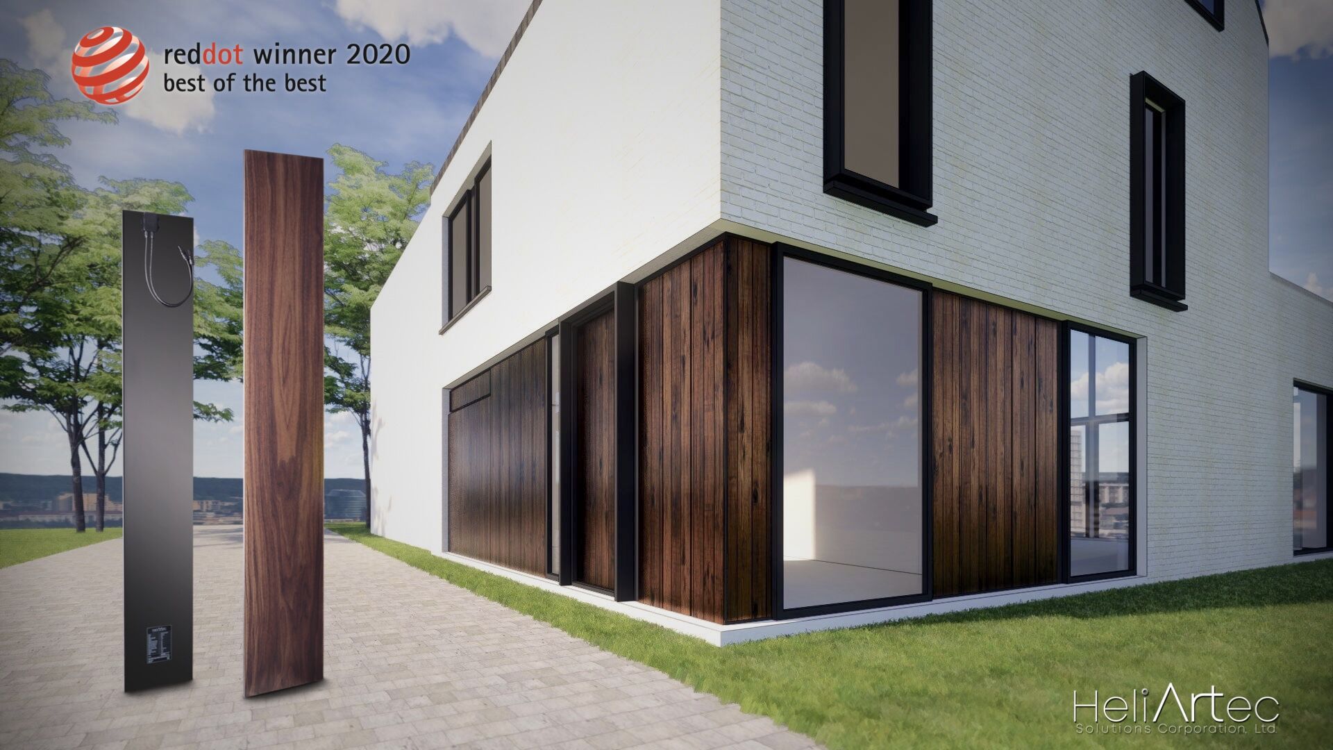 Aesthetic Energy Panel by Heliartec Solutions Co., Ltd. | Archello