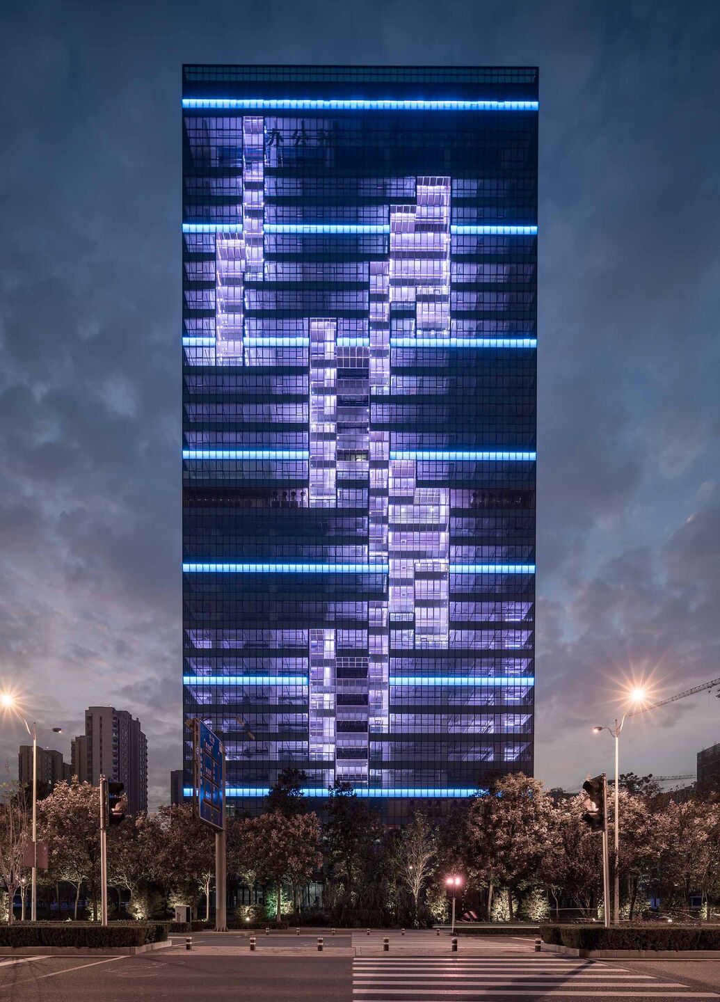 Gallery of Jinan HuiJin International Financial Center | Puri Lighting ...