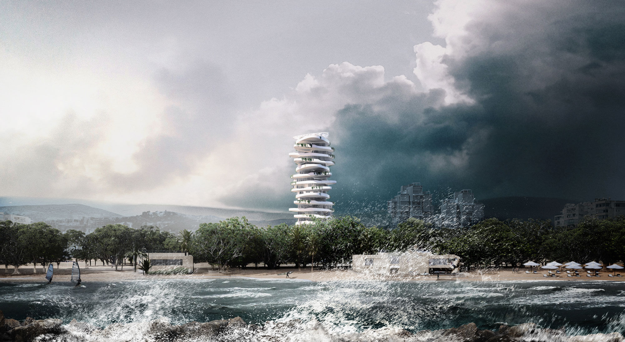 Gallery of The Limassol Pebble | AVA- Andrea Vattovani Architecture ...
