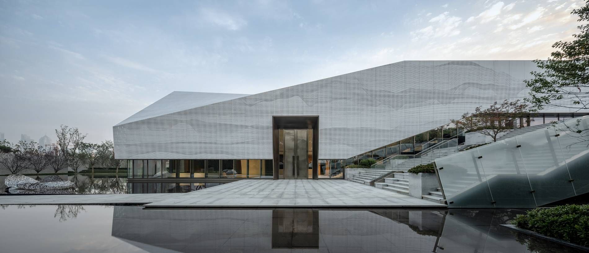 Gallery of Suzhou Financial Center Exhibition Hall | Lacime ...