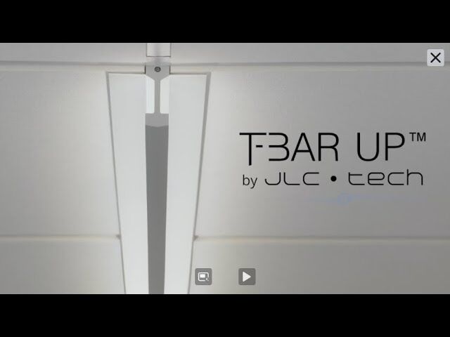 JLC-Tech | Linear LED Lighting による T-BAR UP® | Archello