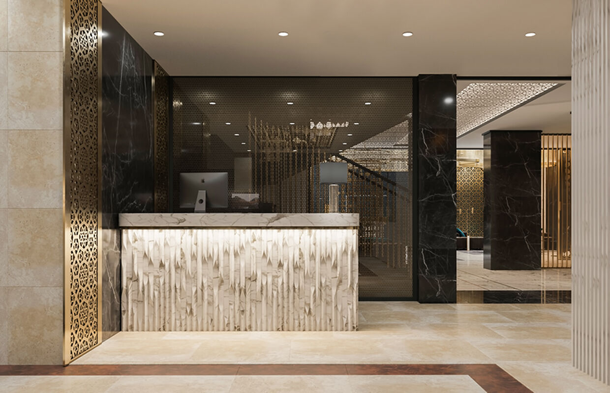 Gallery of Hujra Contemporary Arabic Hotel Interior Design | Comelite ...