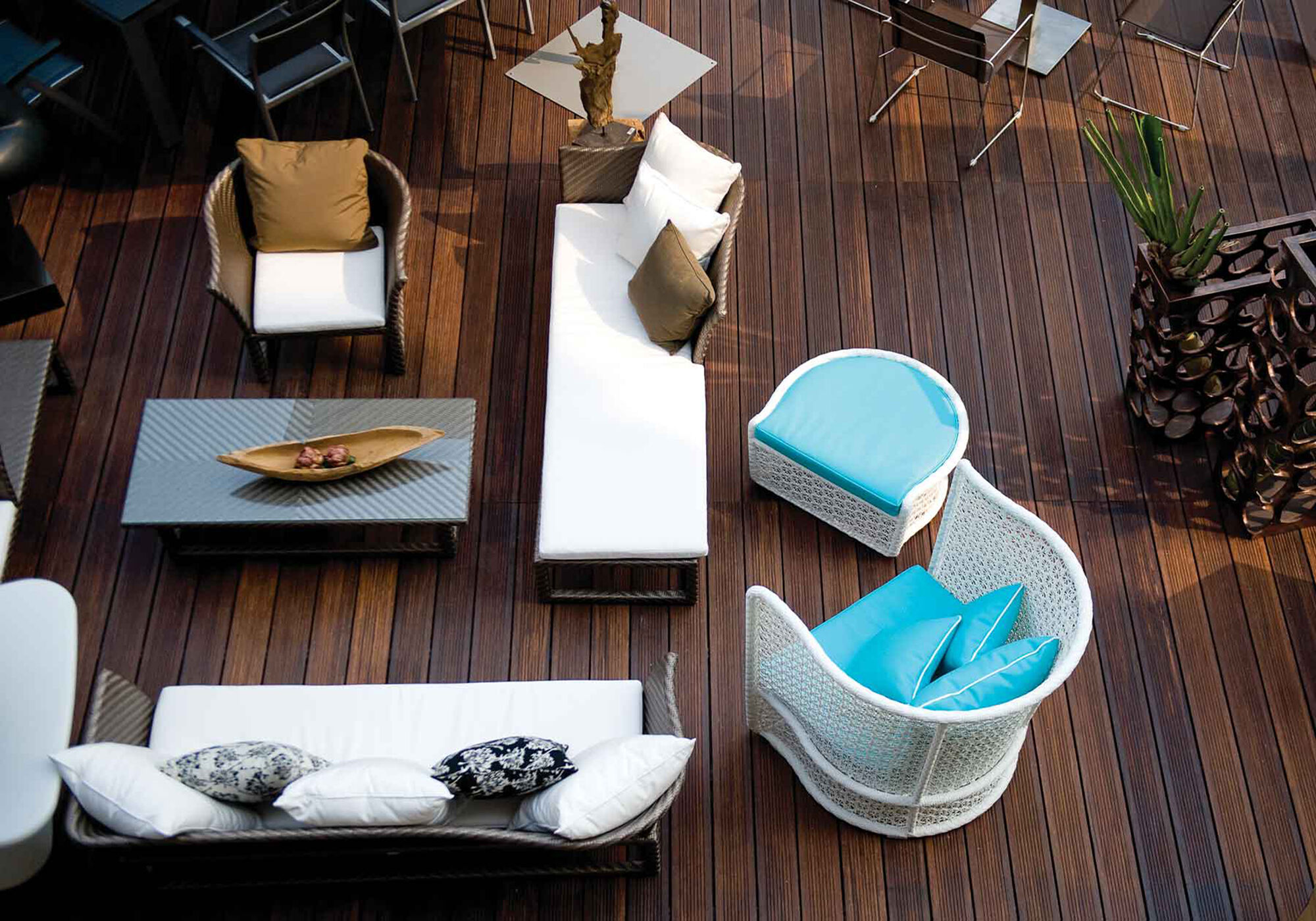 Classic Espresso Fused Bamboo Decking by dasso Bamboo Products | Archello