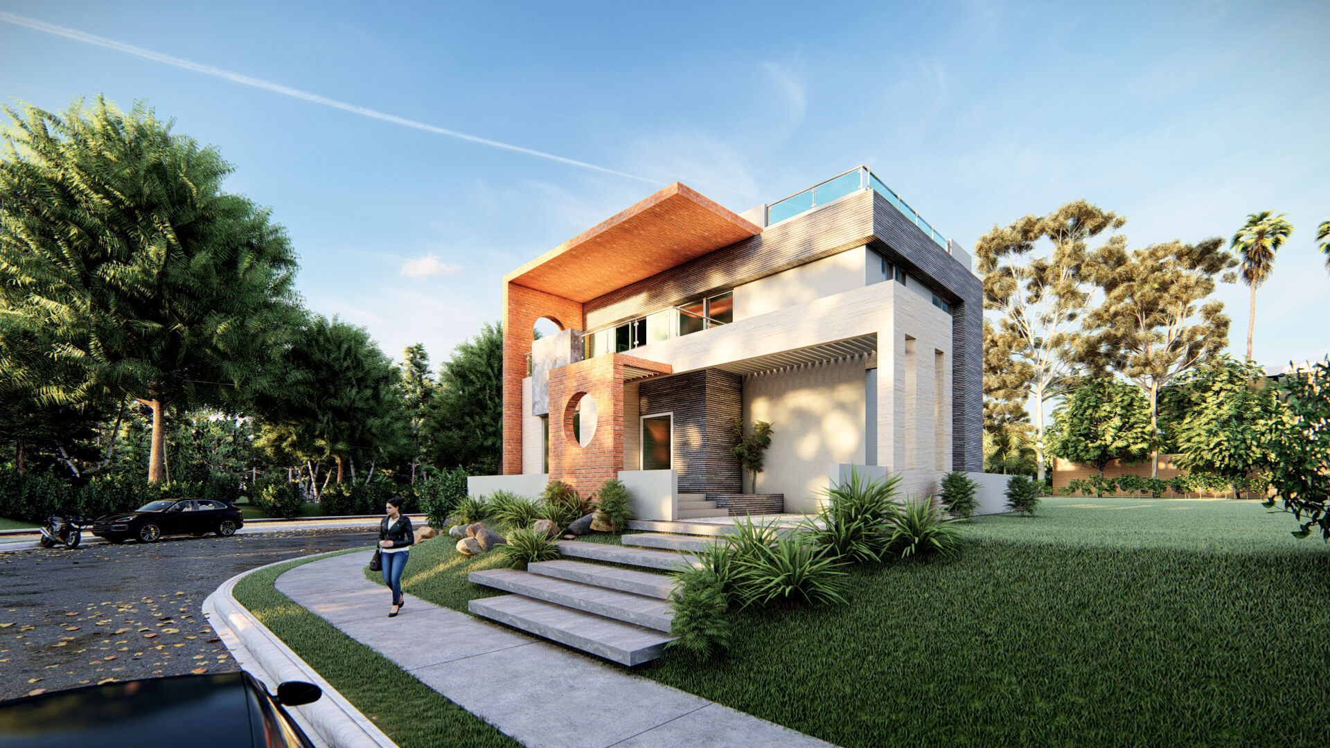Gallery Of 3BHK Bungalow Design Plan Plot Size 35 x40