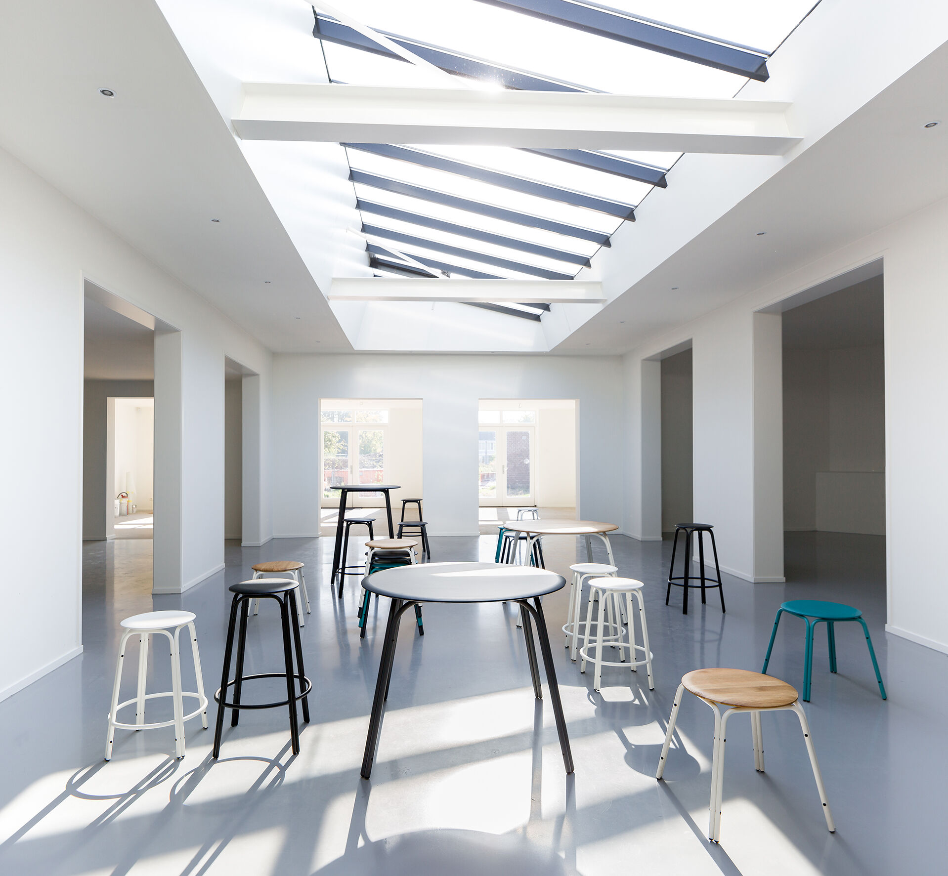 Formosa flatpack stools and tables da bogaerts label | Archello