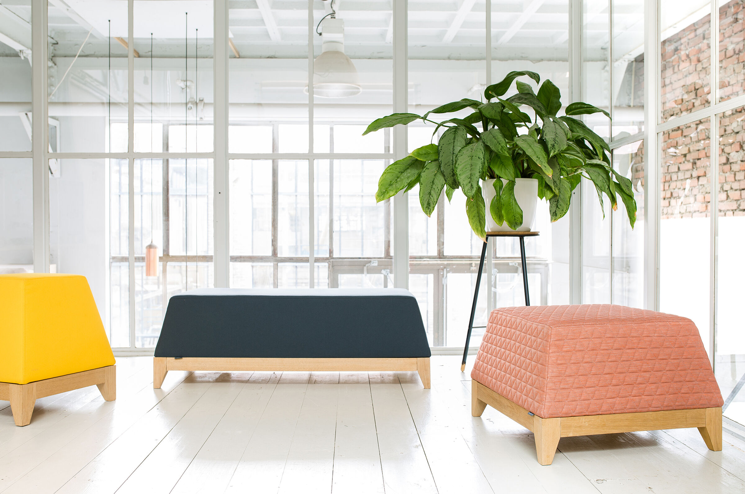 Oblique soft seating by bogaerts label | Archello