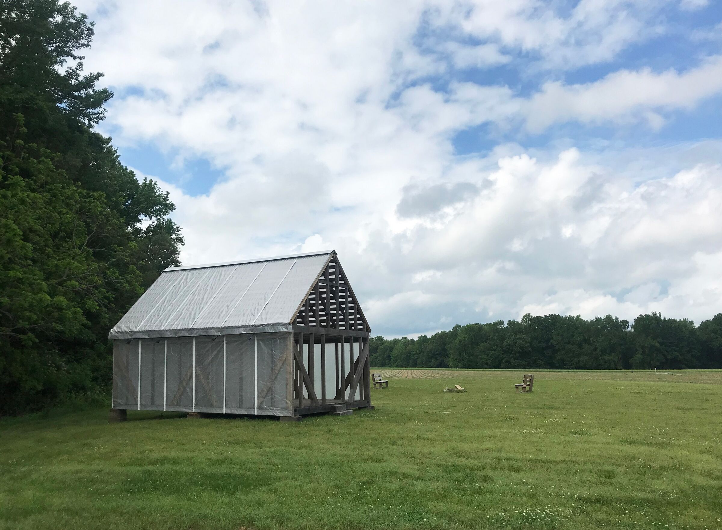 Menokin Ghost Structure | REID architecture PLLC | Archello