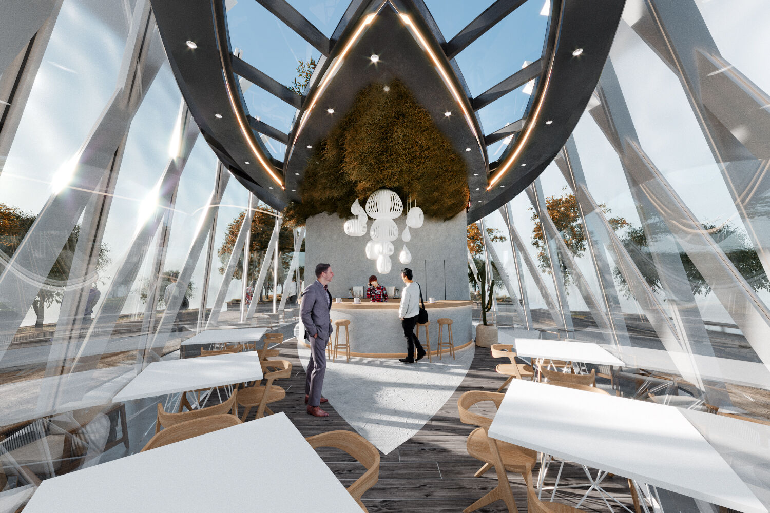 Gallery of Leaf and Bean Coffee Co Pavilion | MASK Architects | Media - 5