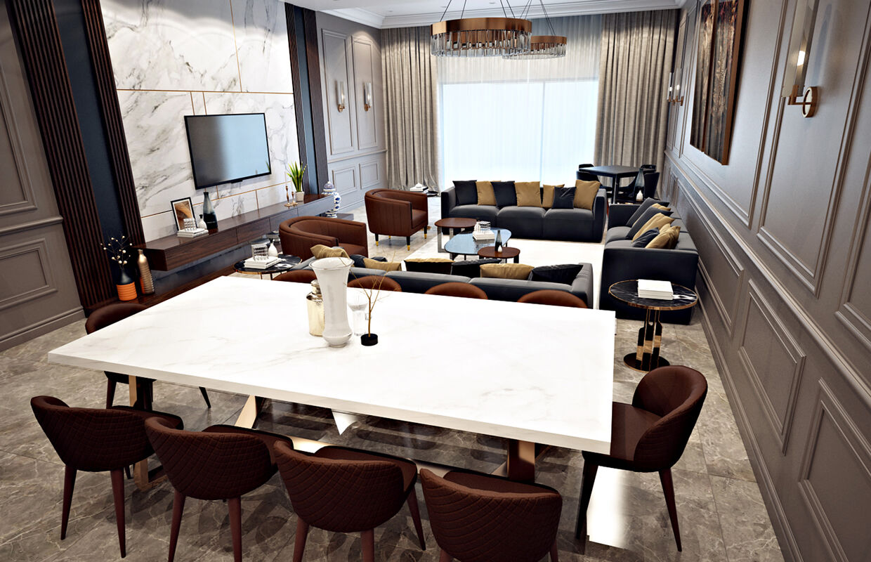 Gallery of Classic Villa Interior Design | Comelite Architecture ...