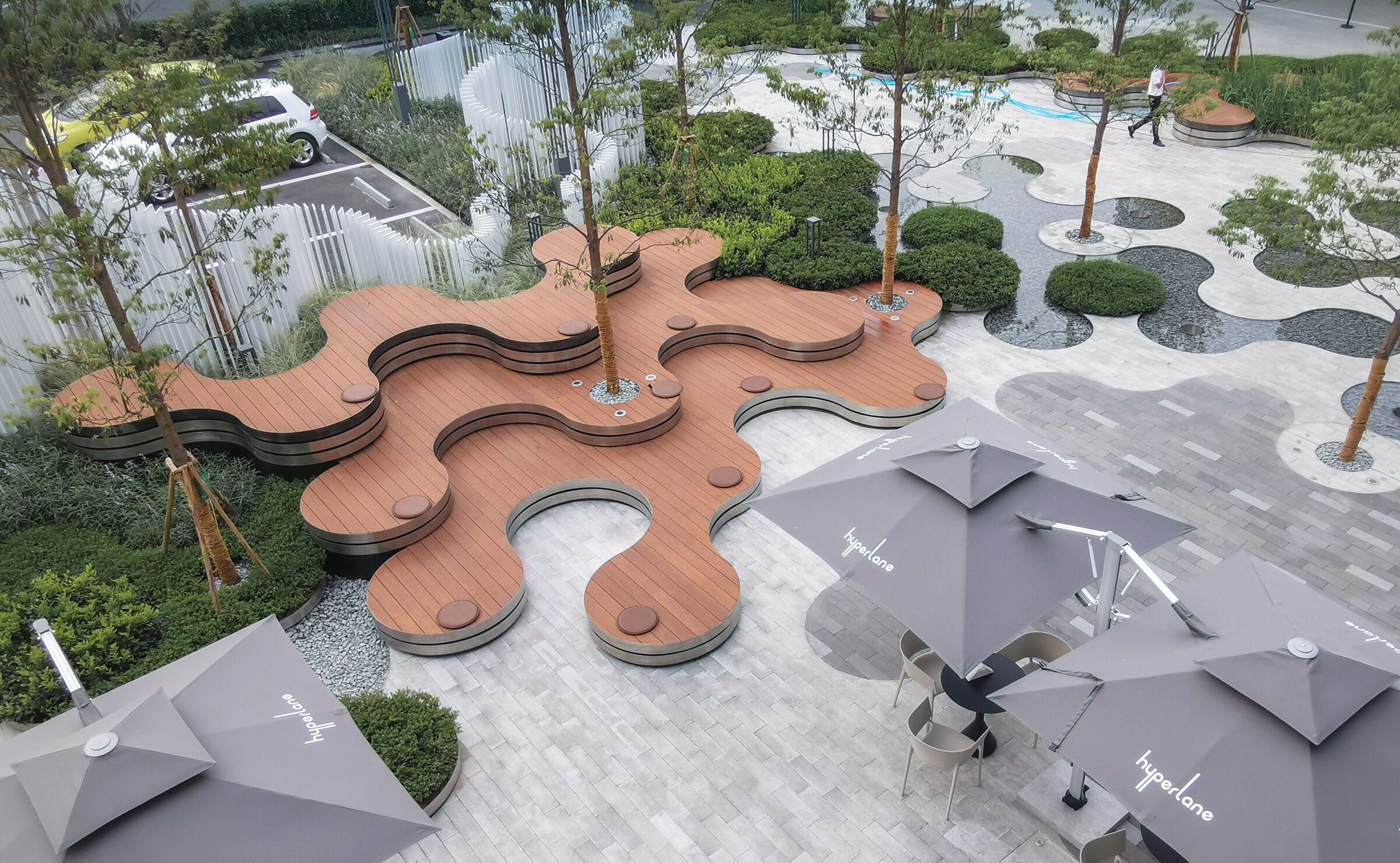 Hyperlane park Chengdu | dasso Bamboo Products | Archello