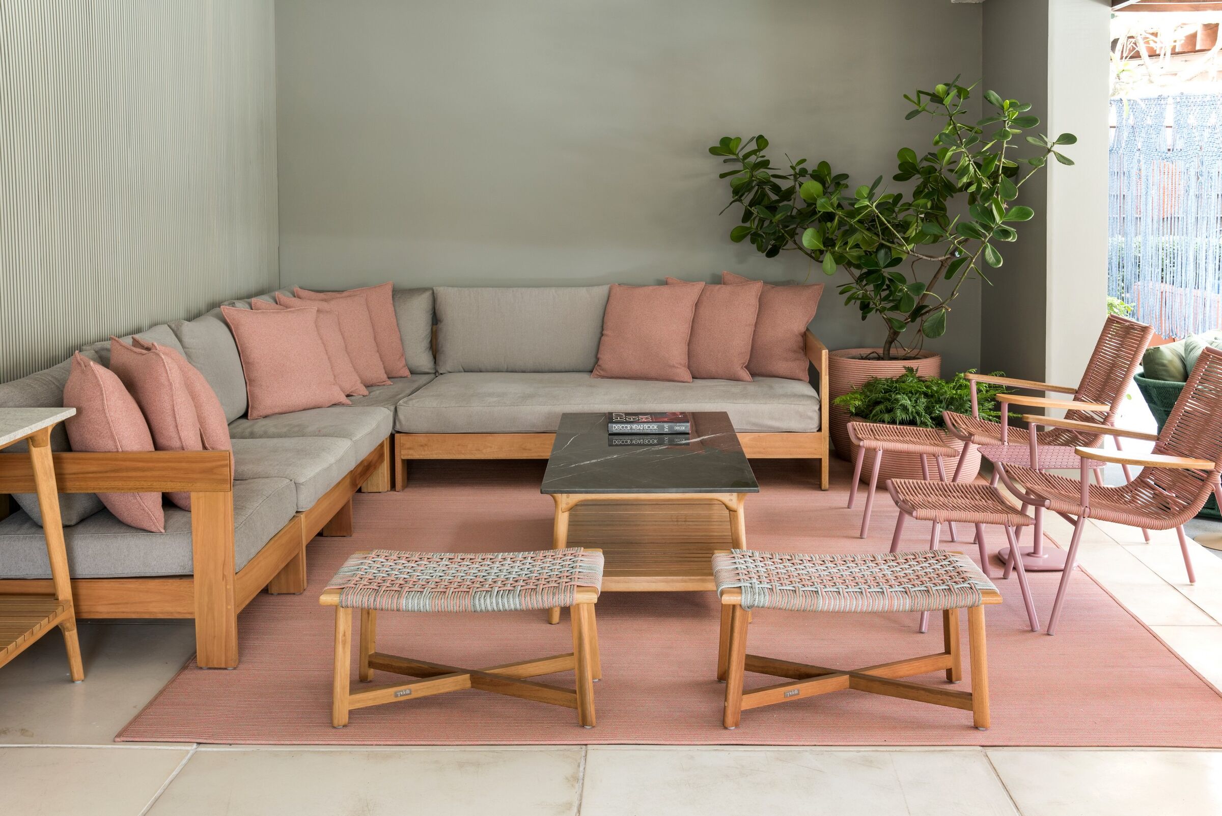 Moorea Seat Corner 2 Person by Tidelli | Archello