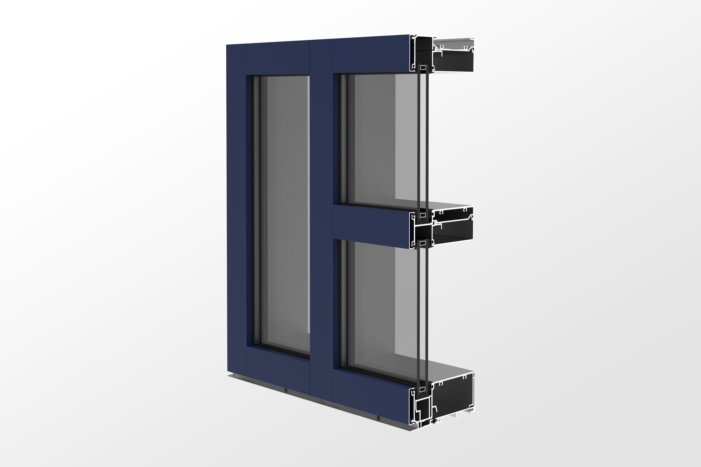YWE 60T Thermally Improved, High Performance Window Wall System van YKK ...
