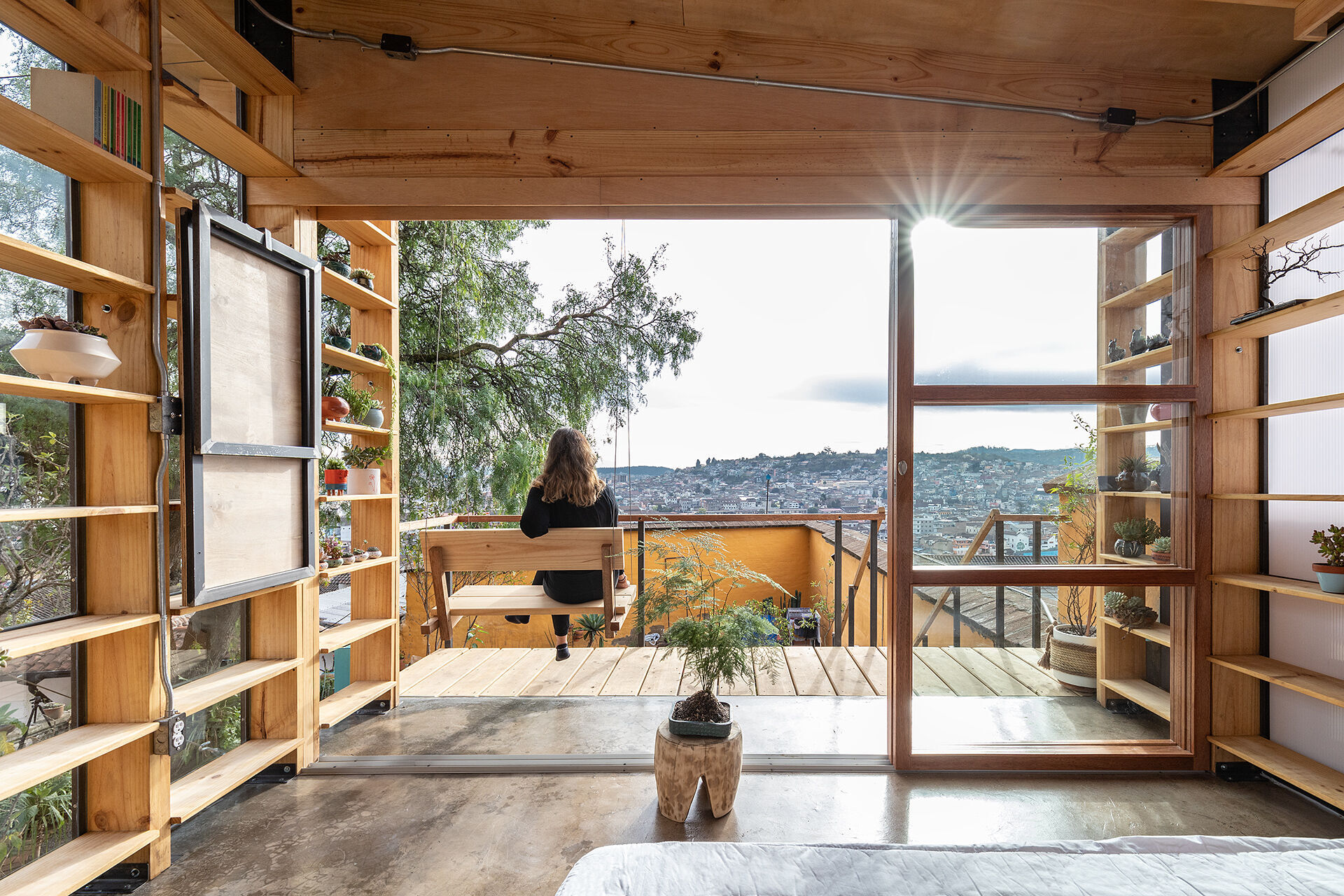 Room in the Air a modular urban refuge | Archello