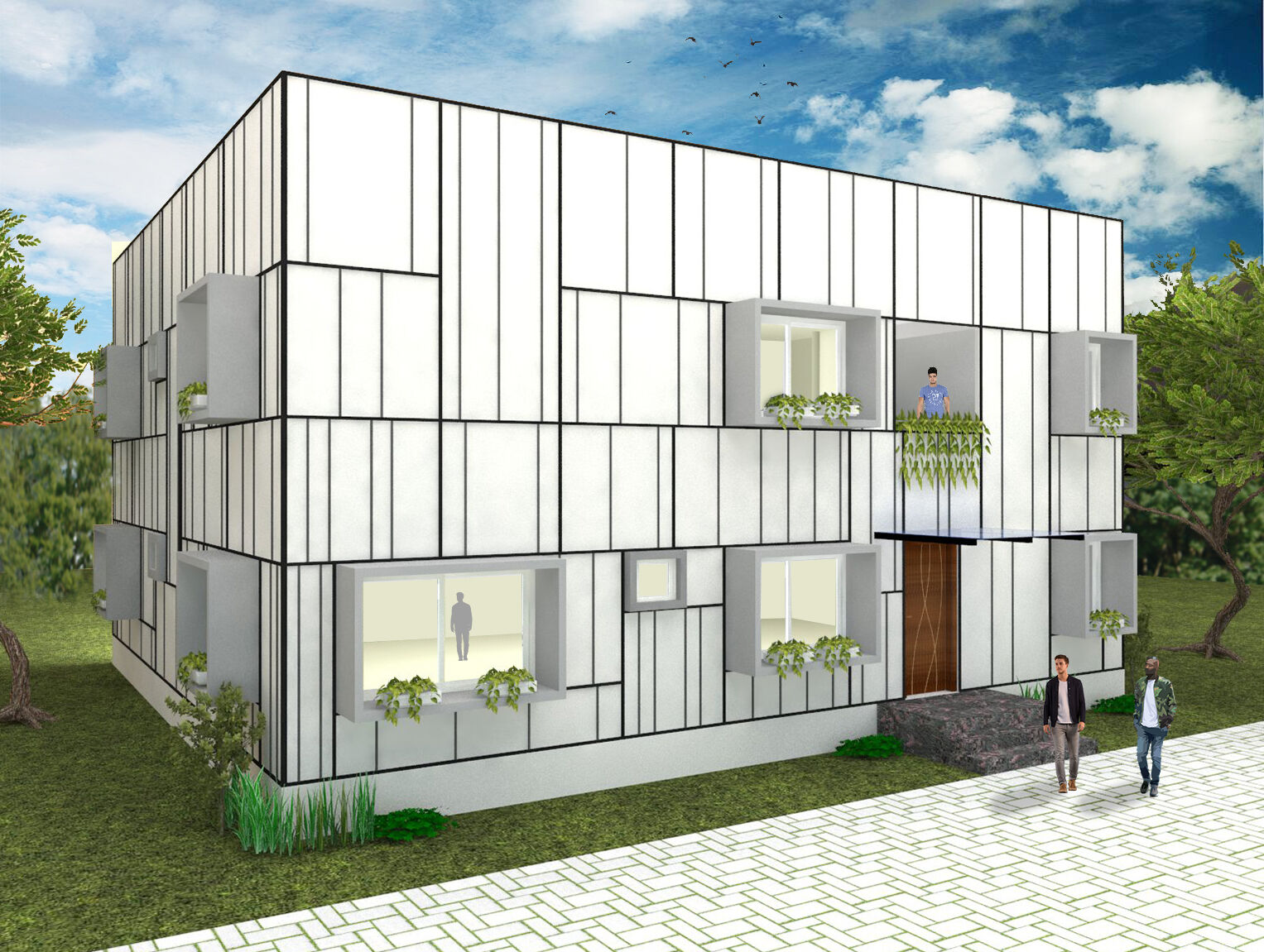 Rippled Facade | A.J Architects | Archello