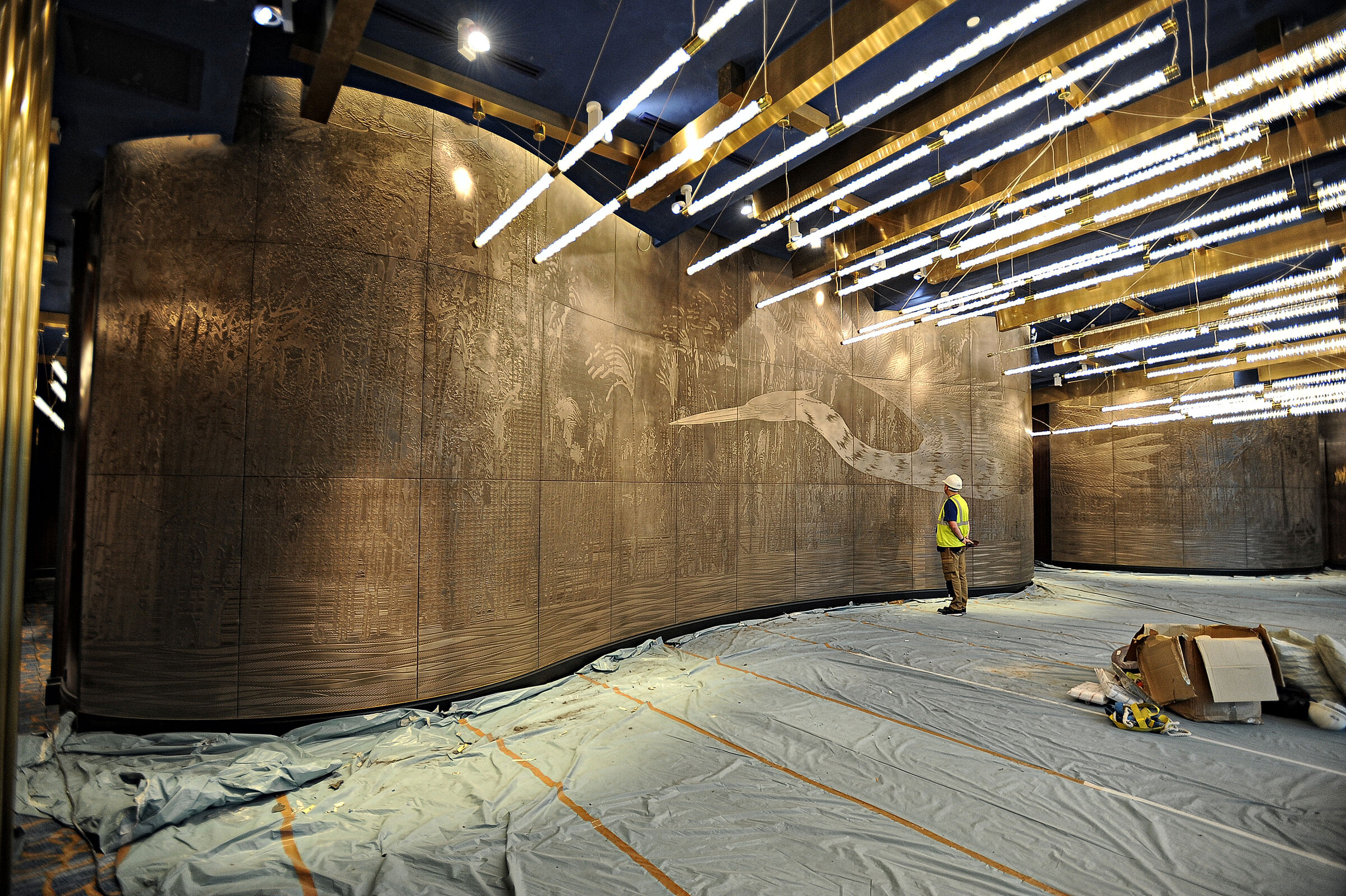 Metal faced Concrete by Graphic Relief | Archello