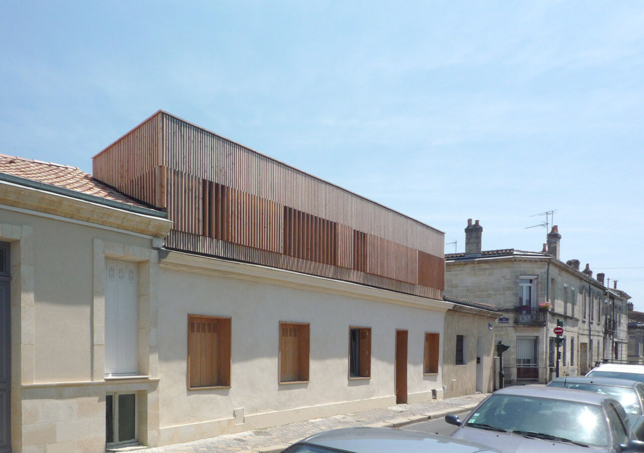 Gallery of Wooden extension, Bordeaux | Atelier Krauss Architecture ...