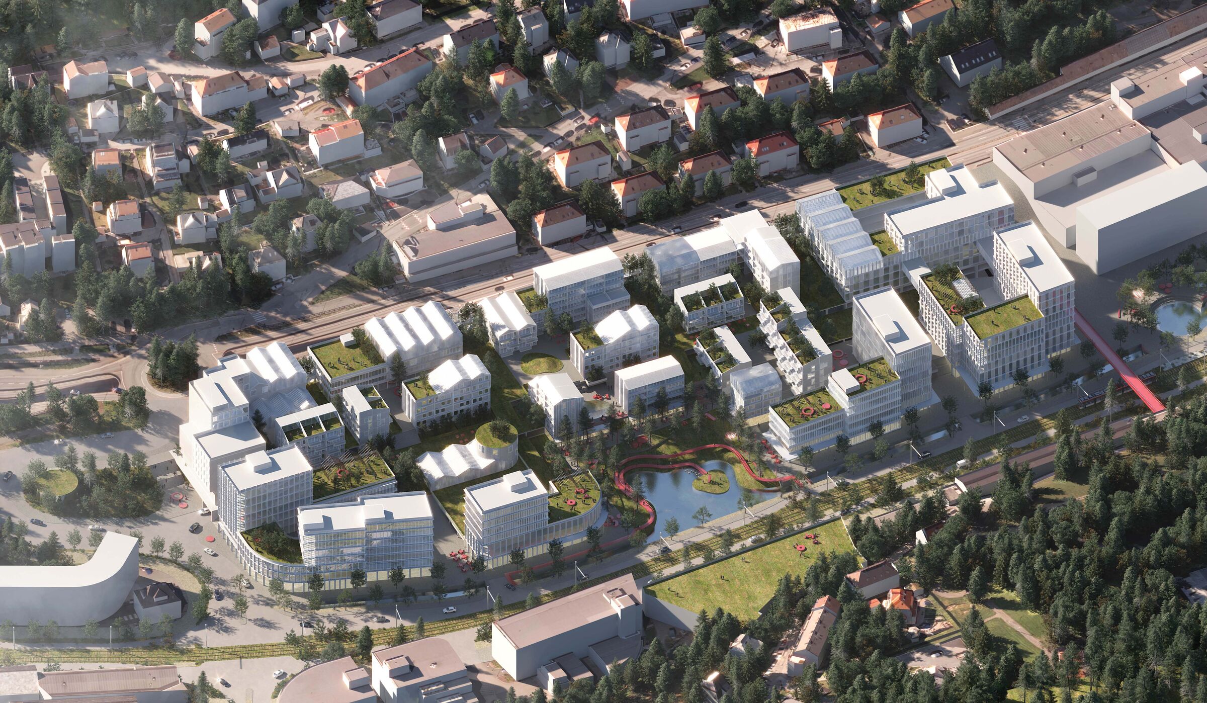 Mindemyren Masterplan | 3RW arkitekter | Archello